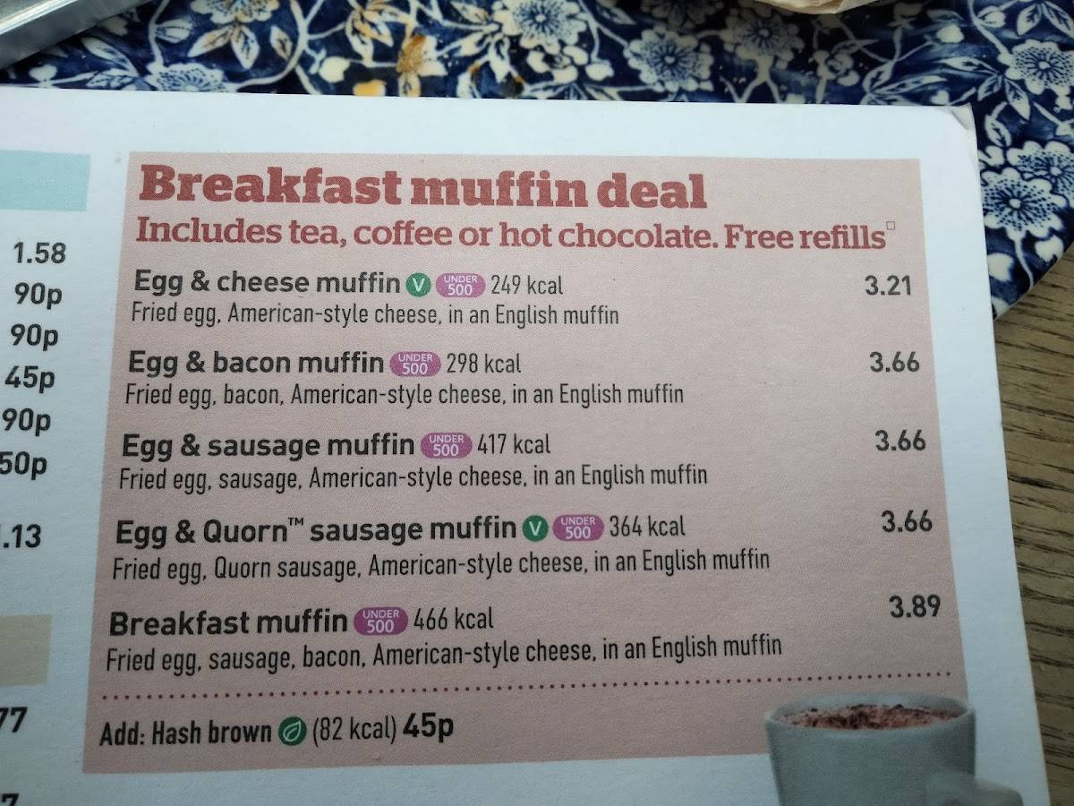 Menu at The Imperial - JD Wetherspoon pub & bar, Exeter