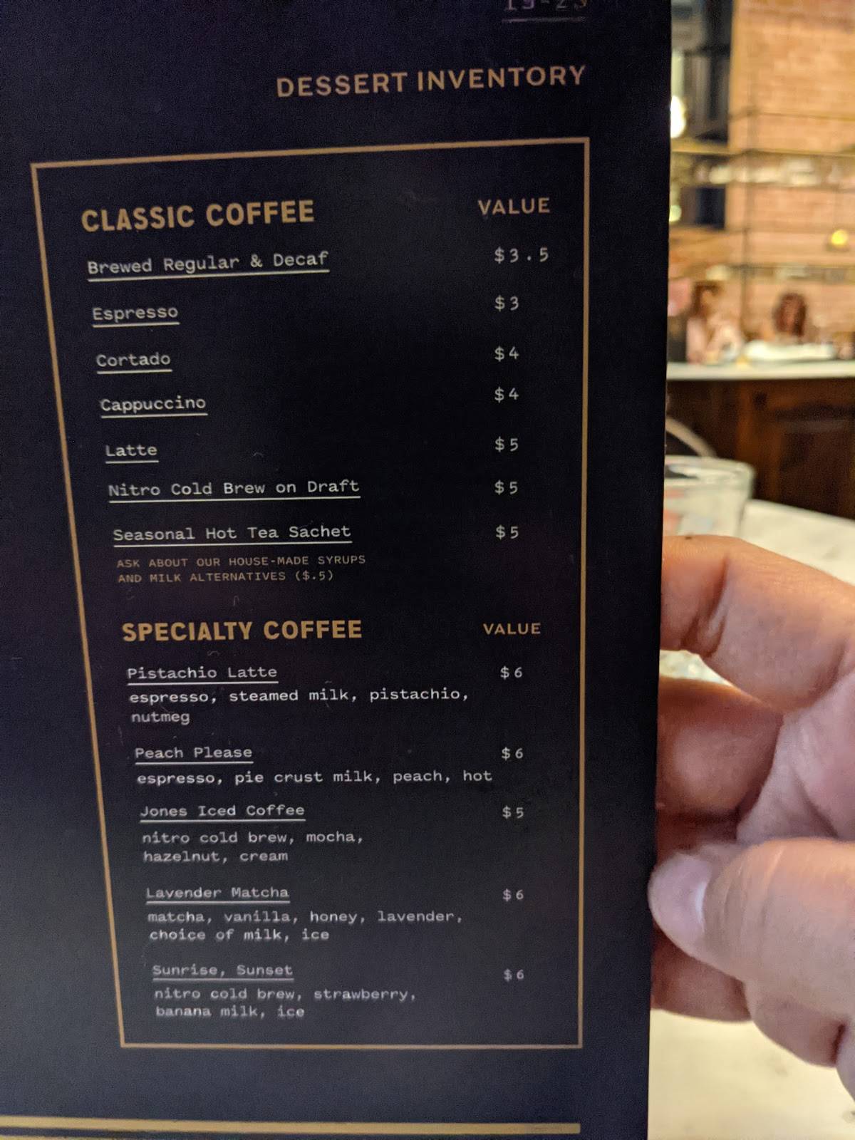 Menu at The Jones Assembly pub & bar, Oklahoma City