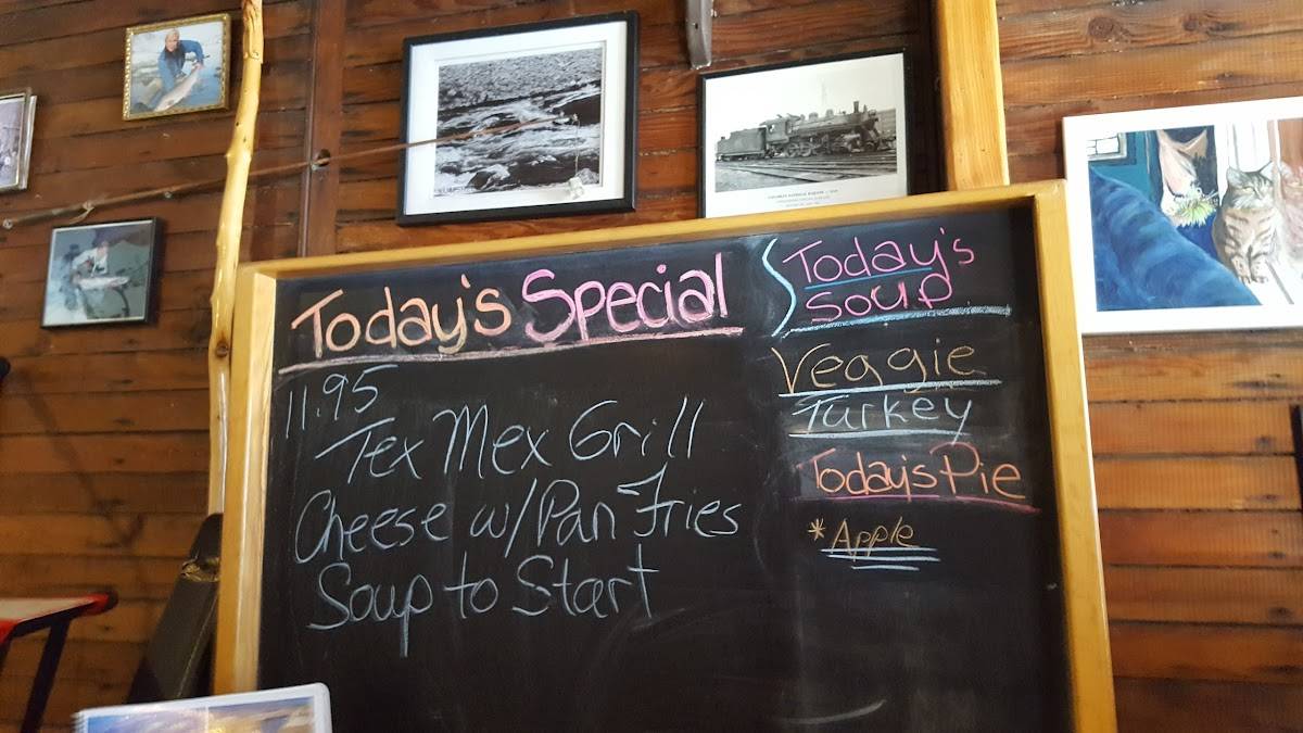 Menu at The Packing House restaurant, Spences Bridge