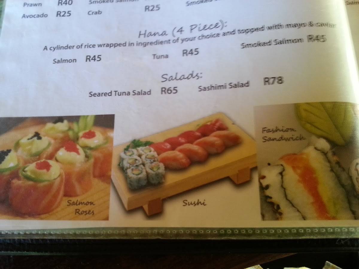Menu at Toureiro House of Prawns restaurant, Pretoria, 978 Veda Ave