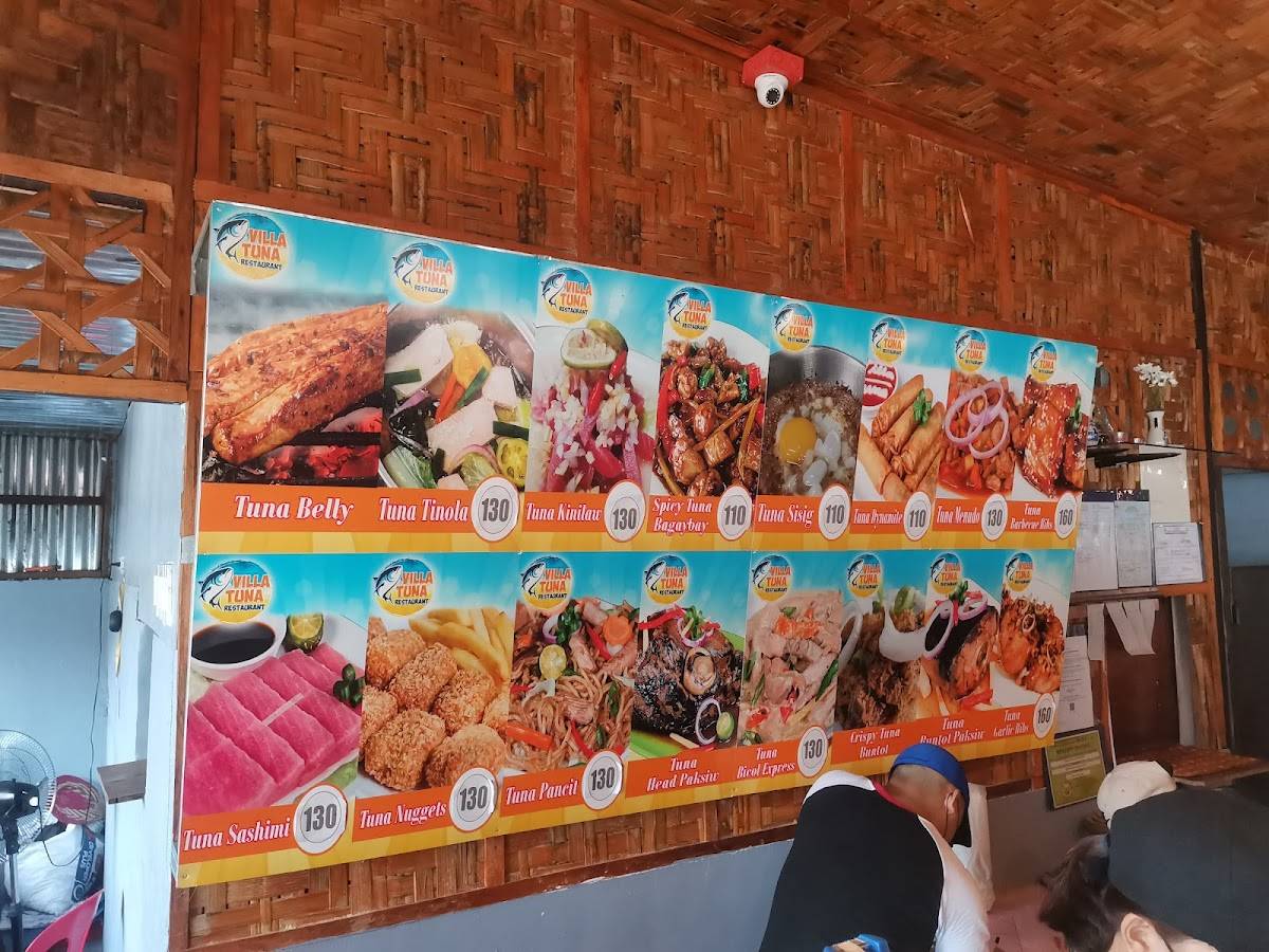 Menu at Villa Tuna - Iligan restaurant, Iligan City