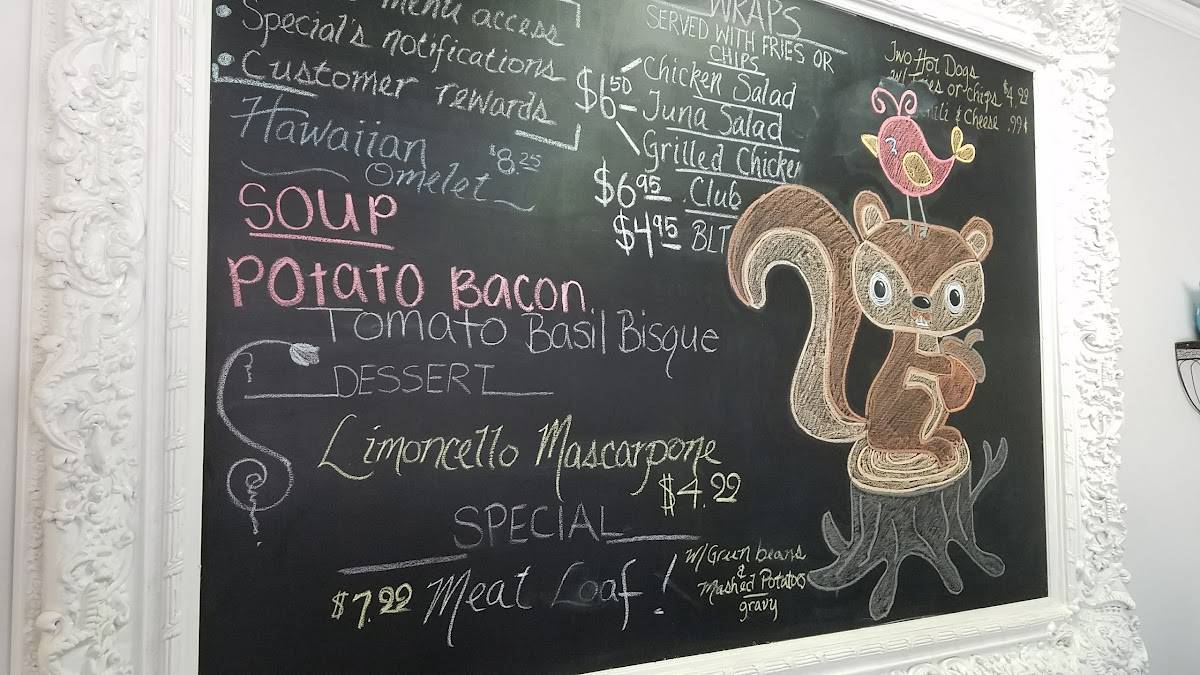 Menu at Ziggy's Cafe, Havelock, 462 U.S. Hwy 70 W