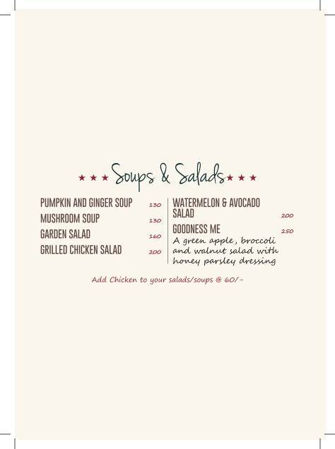 Menu at 154 Breakfast Club, Bengaluru, No. 440