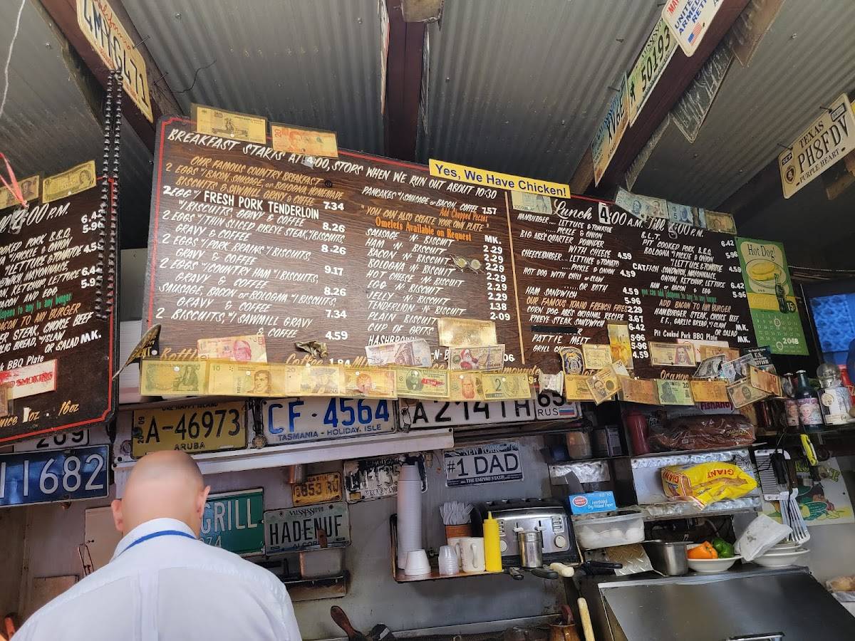 Menu at Abe's Grill BBQ, Corinth, 803 US-72 W