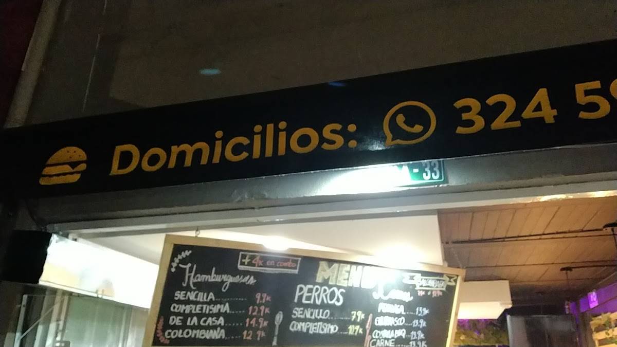 Menu at After Eats - Comidas rápidas restaurant, Bogotá