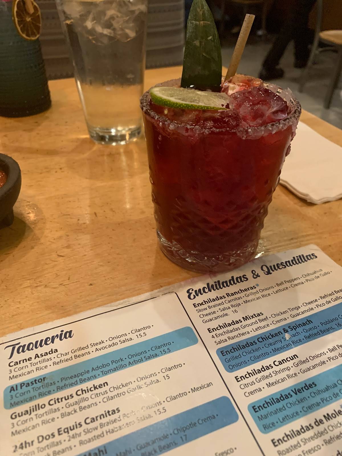 Menu at Agave Azul Kirkman restaurant, Orlando