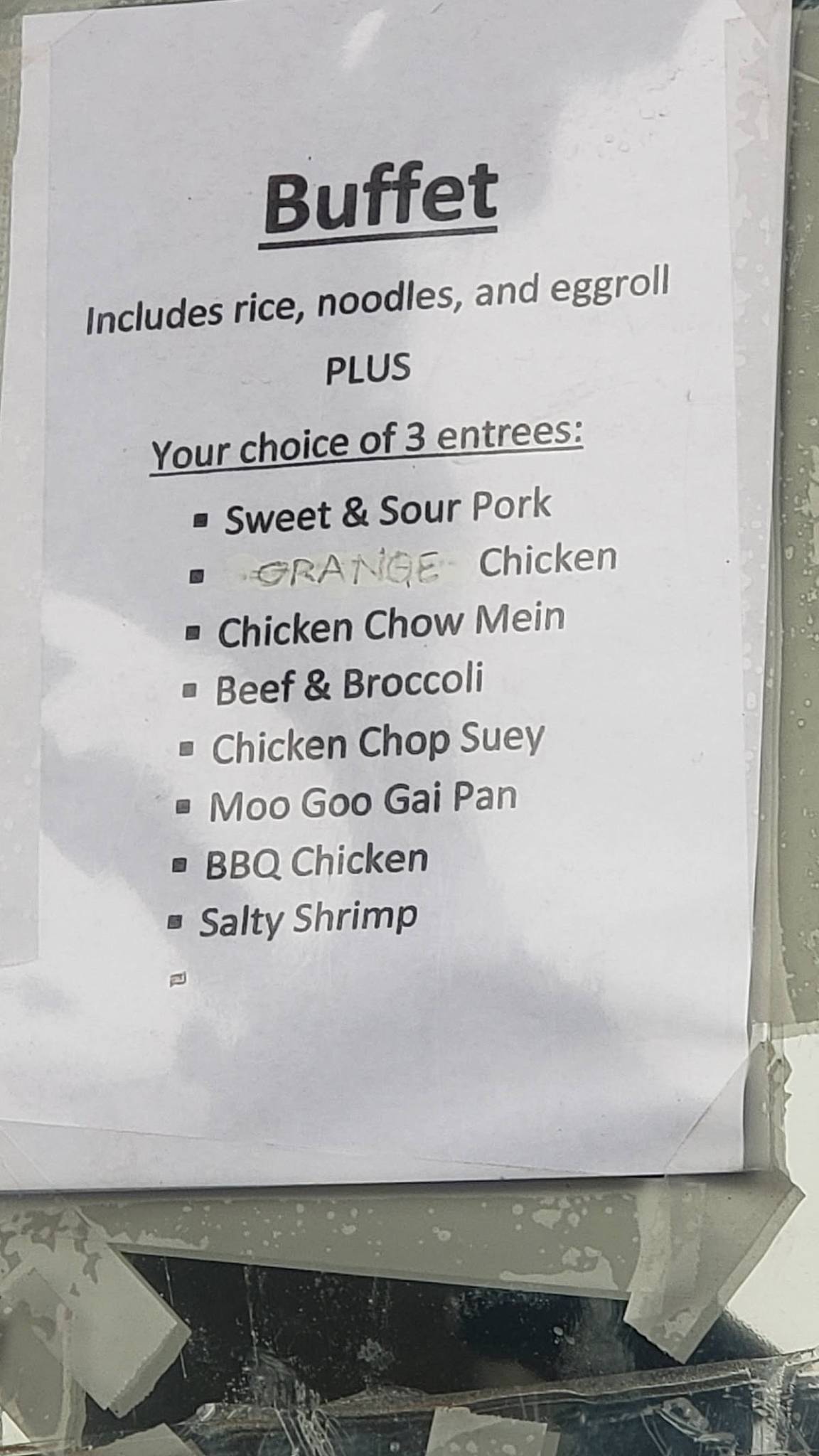 Menu at Arches Restaurant, Farmington