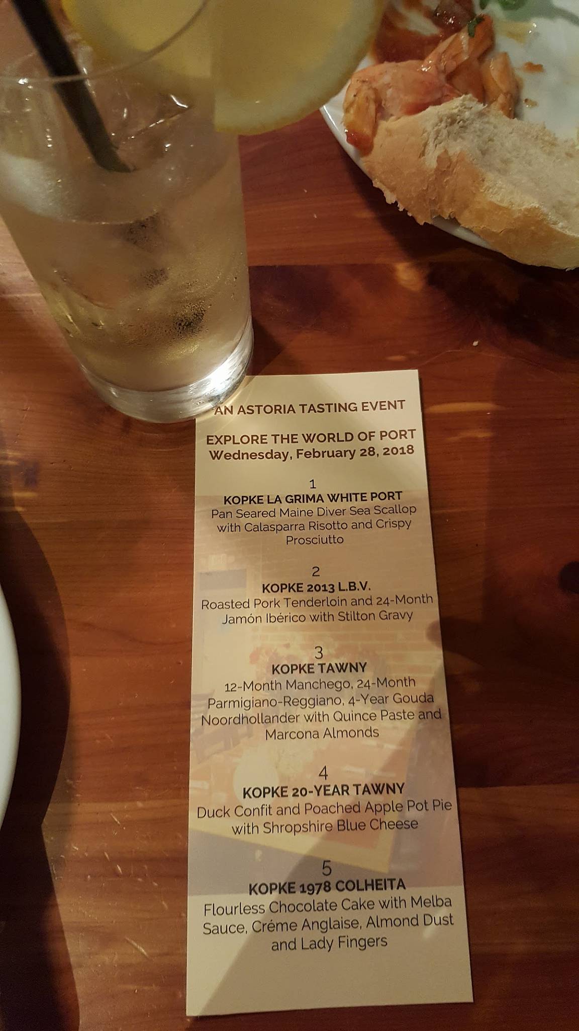Menu at Astoria Cafe & Market, Cleveland