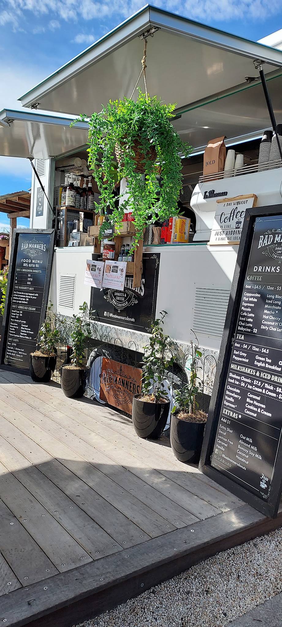 Menu at Bad Manners Cafe Tenterfield, Tenterfield