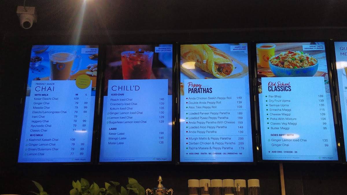 Menu at Chai Point - 4th Block, Jayanagar, Bengaluru, 7th Block