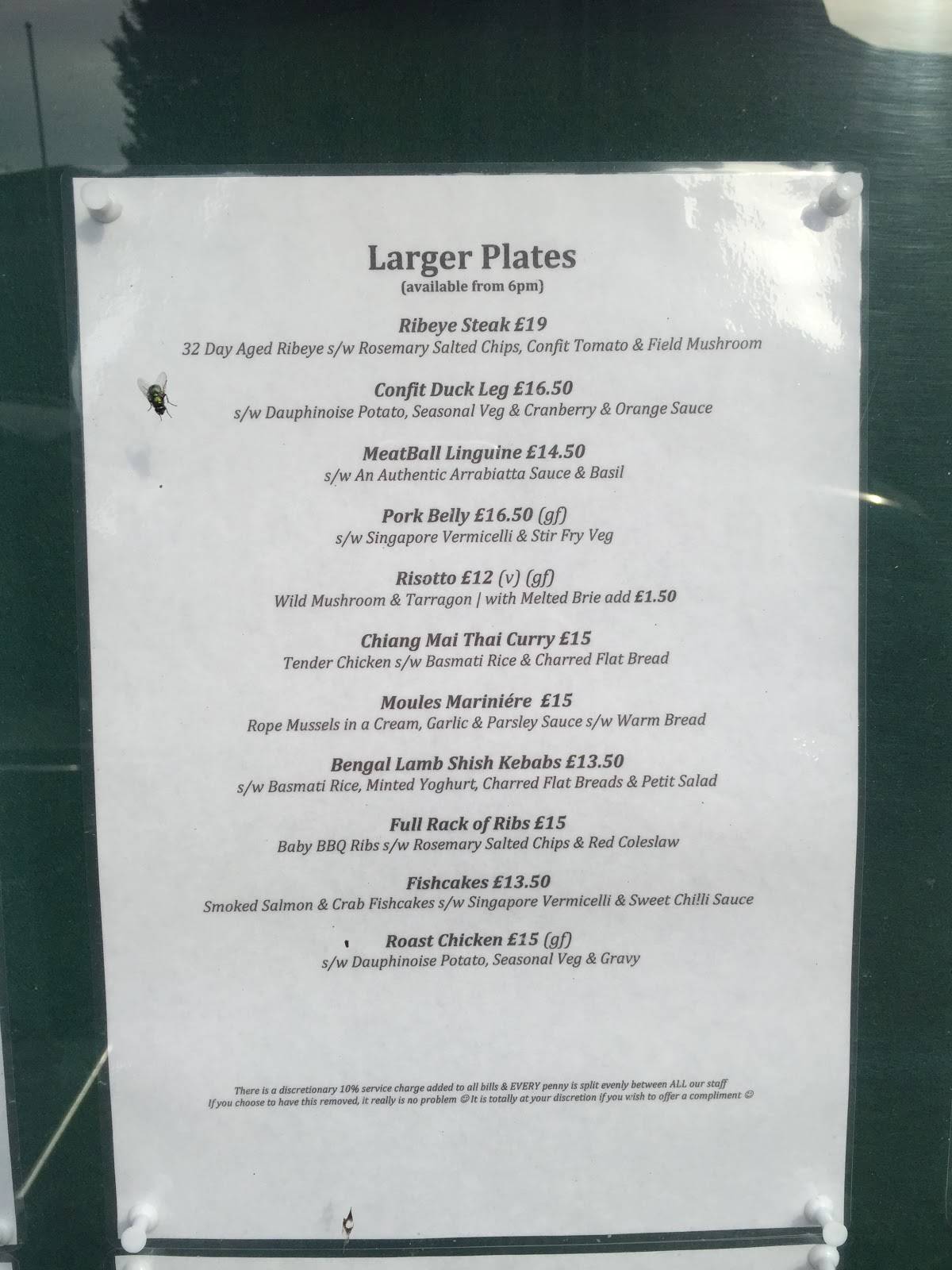 Menu at Bibendum pub & bar, Eastbourne