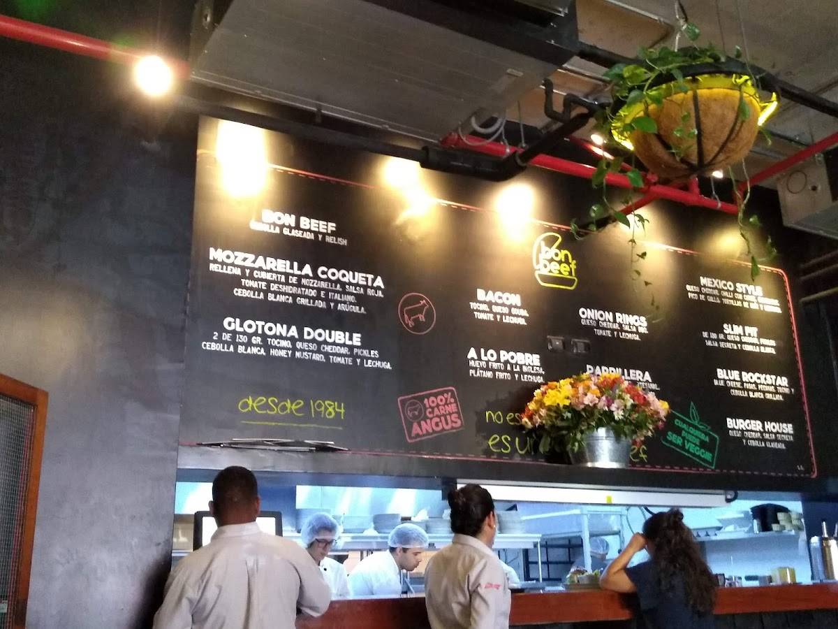 Carta del pub y bar Bon Beef - Paseo Fibra (Magdalena), Lima, 381