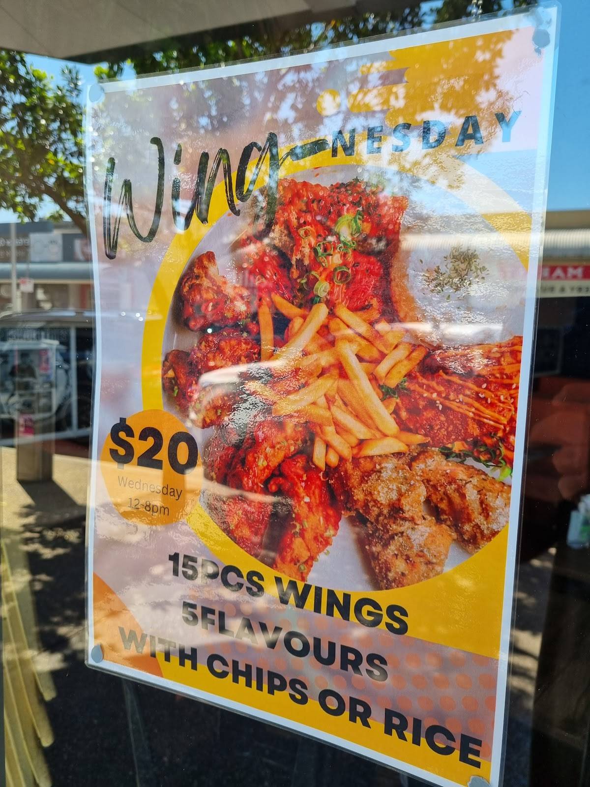 Menu at CYCHO'S BUFFALO WINGS restaurant, Southport