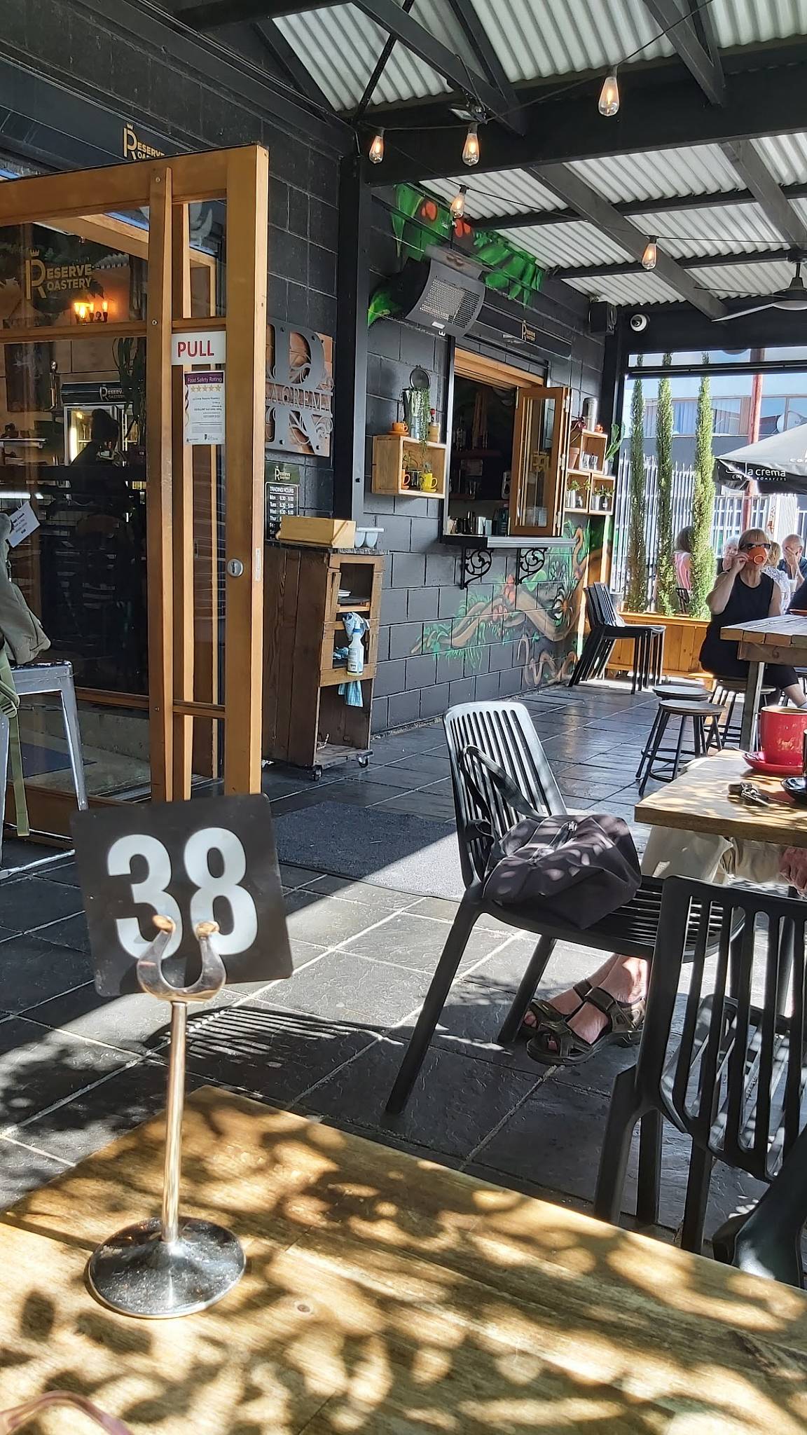 Menu at La Crema Reserve Roastery cafe, Saint Marys