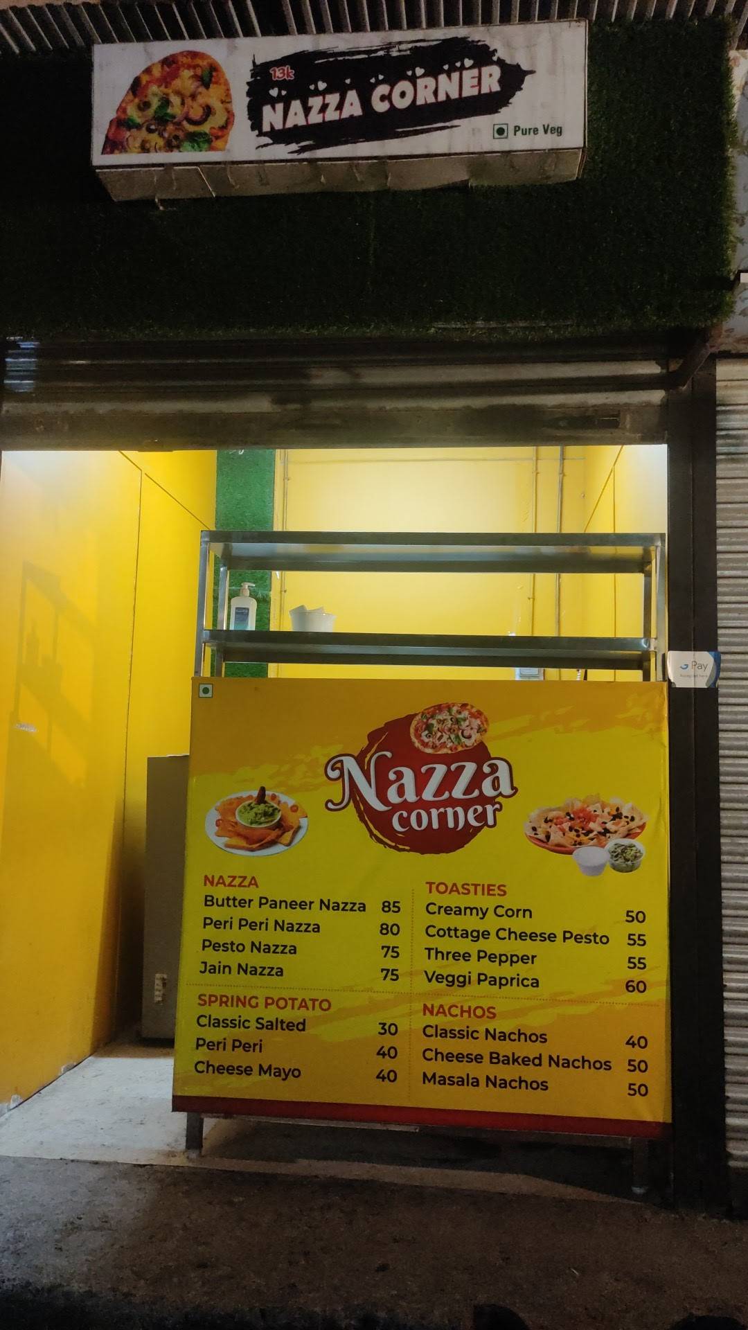 Menu at Nazza Corner (Multi Cuisine Fusion Cafe), Kolhapur