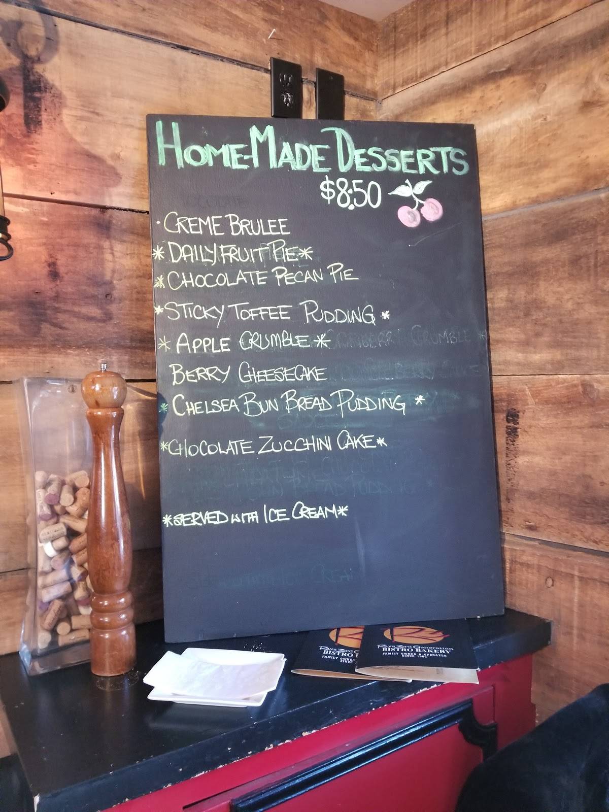 Menu at Ray's 3rd Generation cafe, Caledon, Queen St W