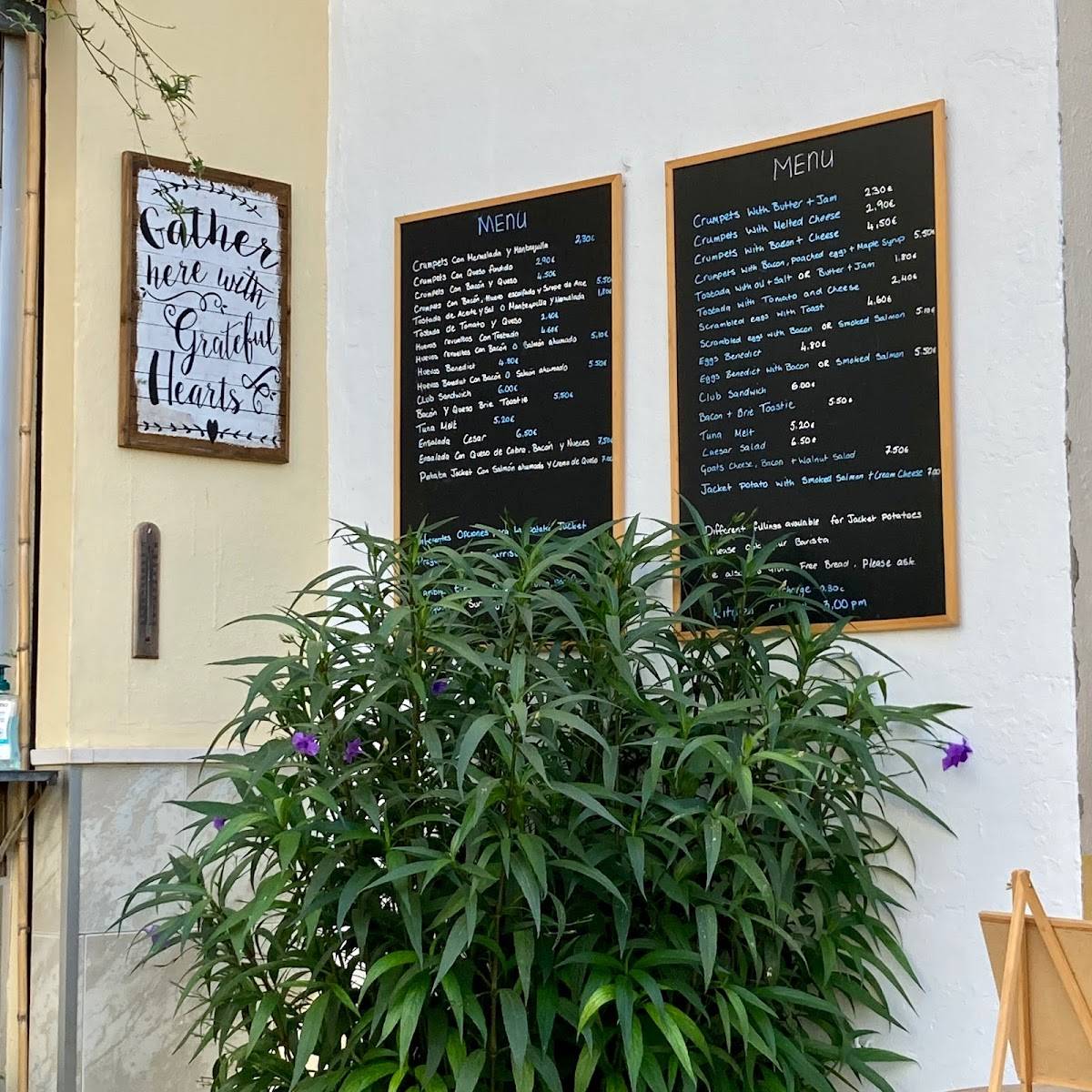 Menu at Cappuccino Coffee Shop cafe, Orba