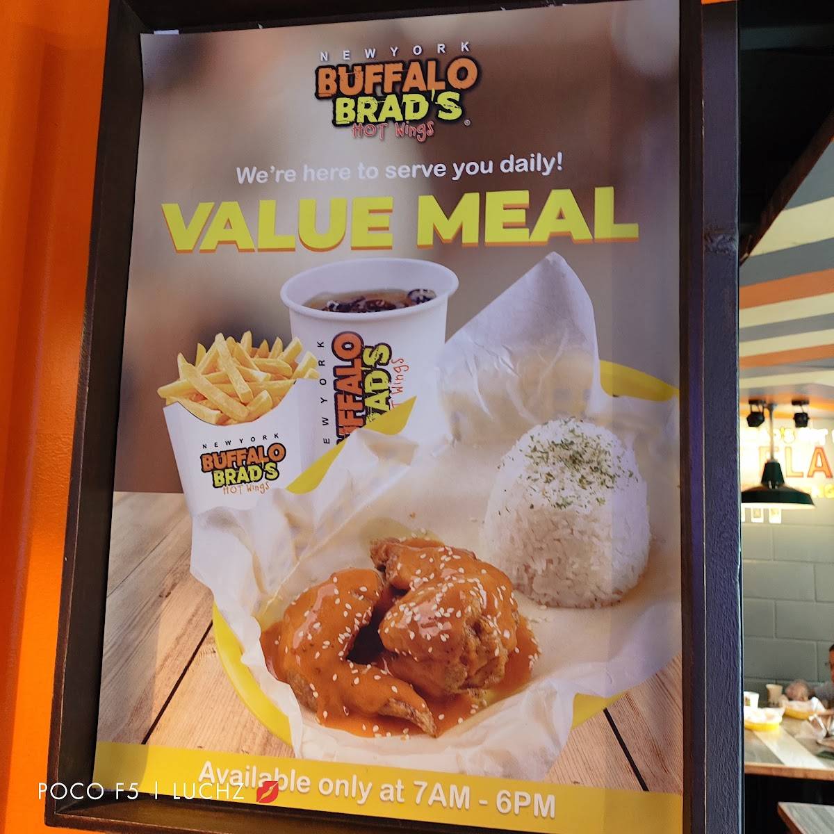 Menu at New York Buffalo Brad's Hot Wings restaurant, Cebu City, Garden ...