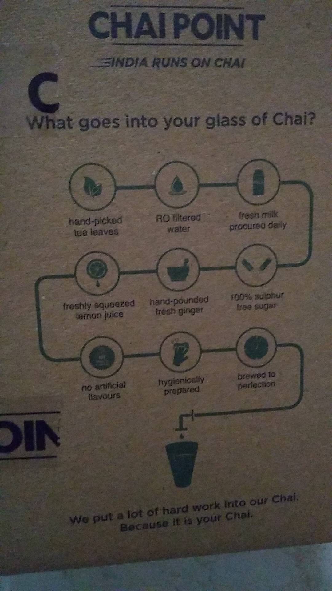 Menu at Chai Point - 4th Block, Jayanagar, Bengaluru, 7th Block