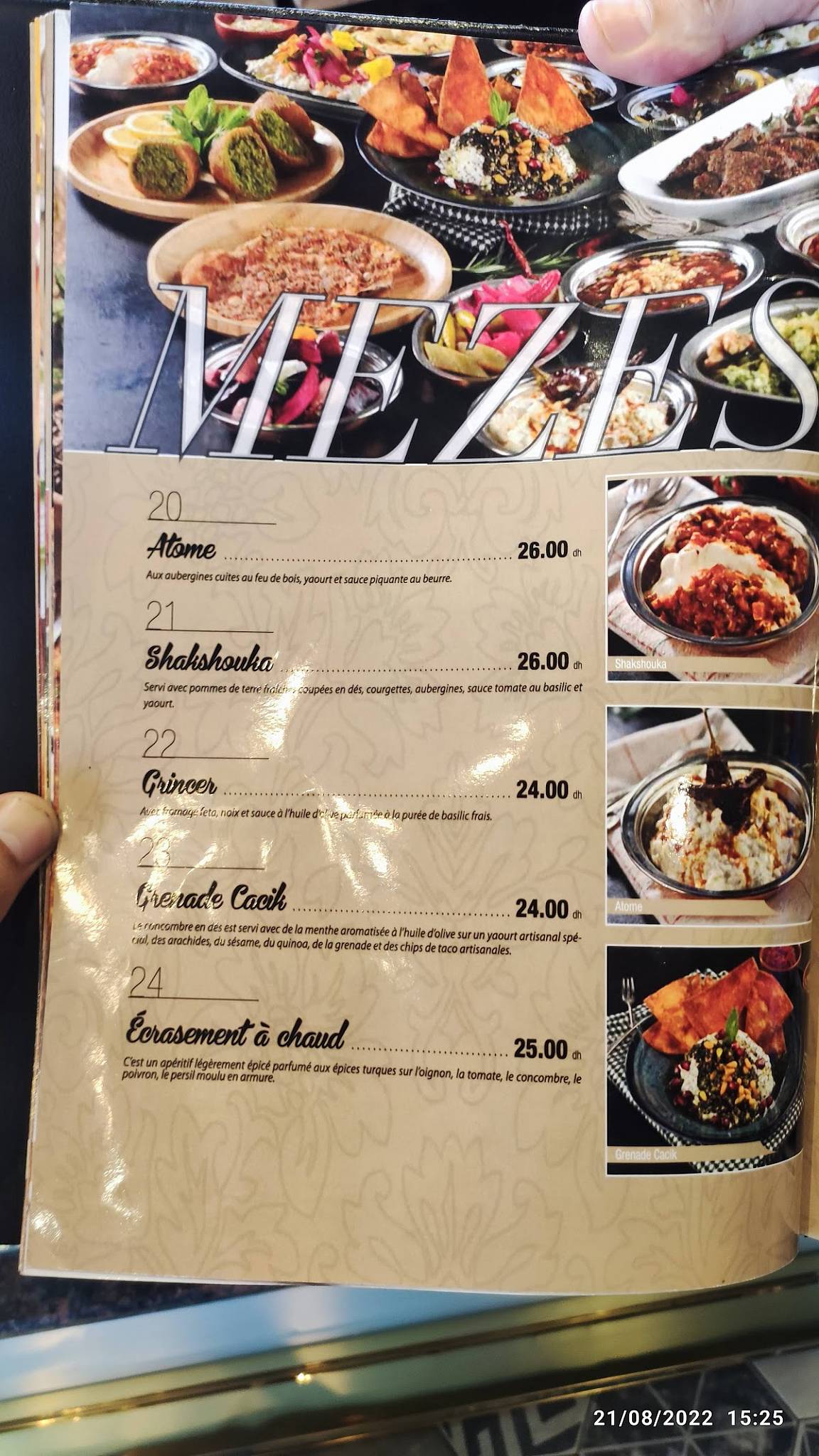 Speisekarte von Chef Efsane, Maarif. restaurant, Casablanca