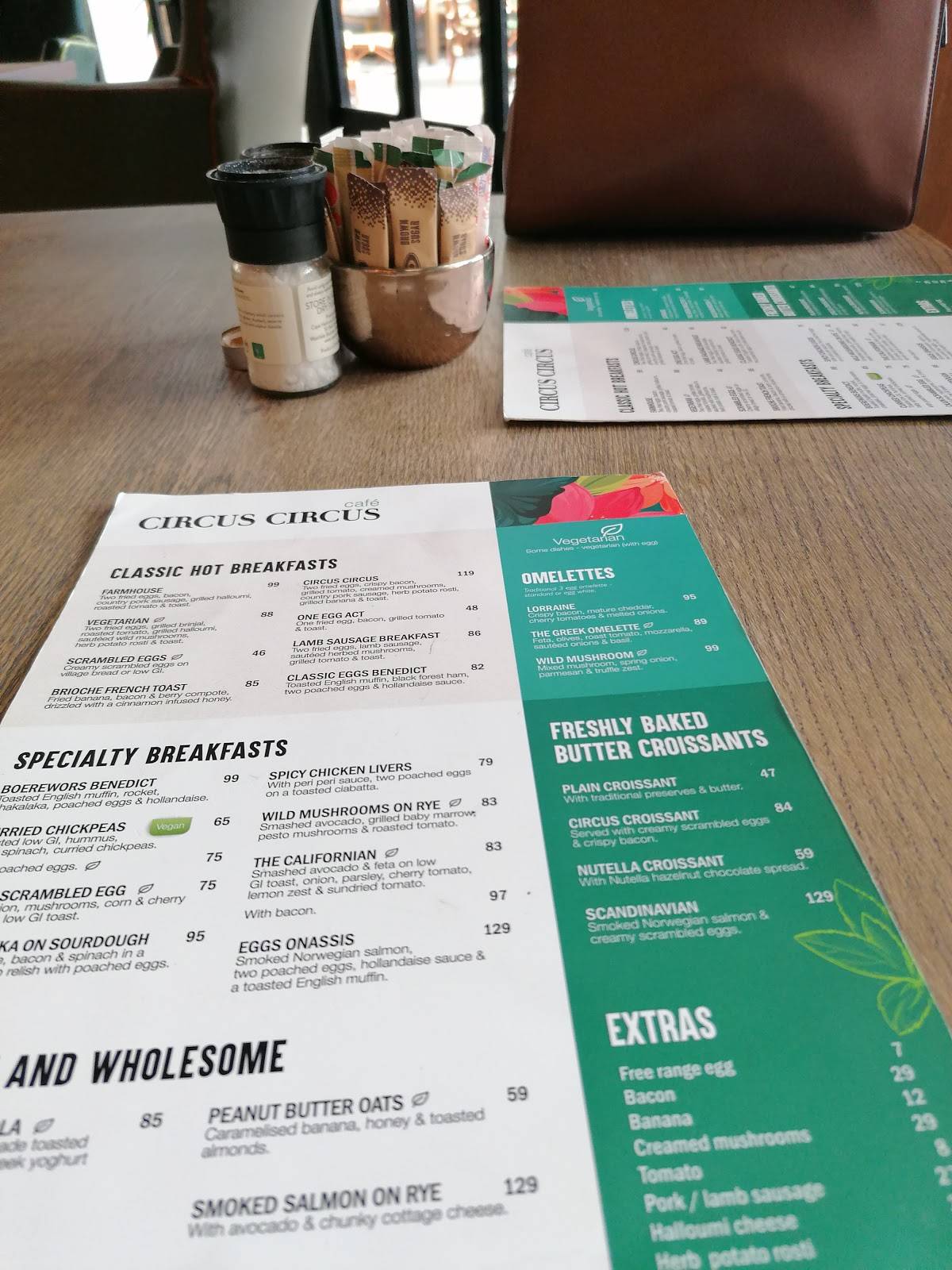 Menu at Circus Circus Gateway restaurant, Durban North, Shop G020