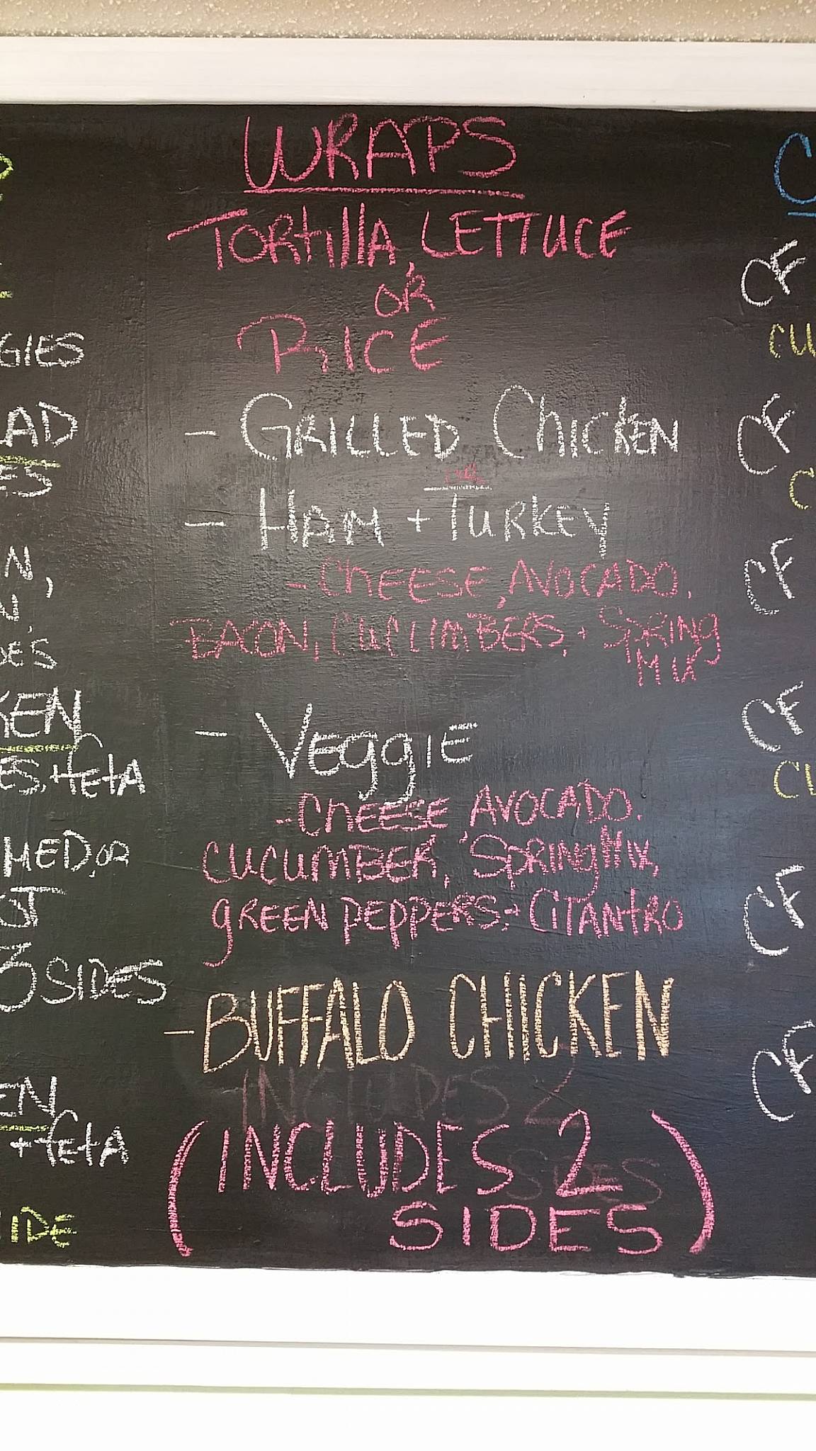 Menu at Corner Cafe, Fort Walton Beach, 801 James Lee Rd