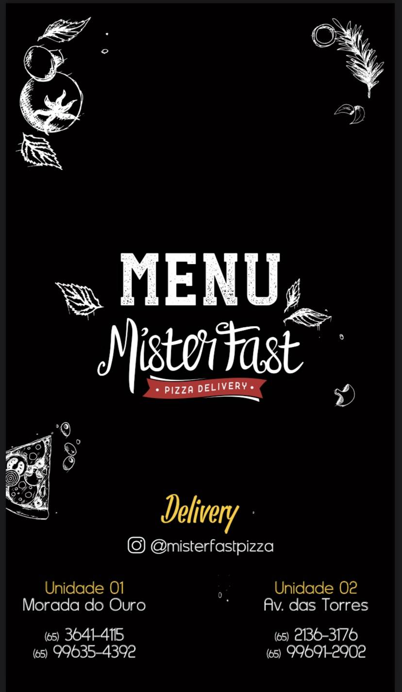 Carta del restaurante Mister fast - jd Universitario, Cuiabá