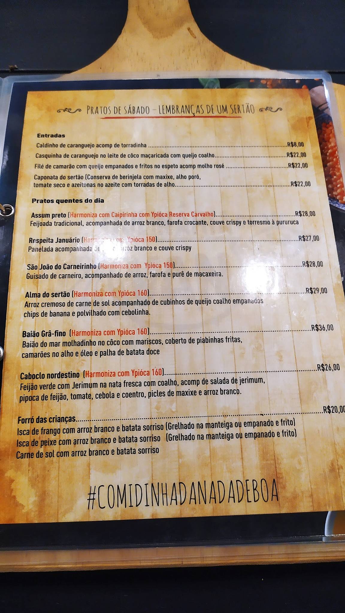 Menu em Culinária da Van - Aldeota restaurante, Fortaleza, Av. Barão de ...