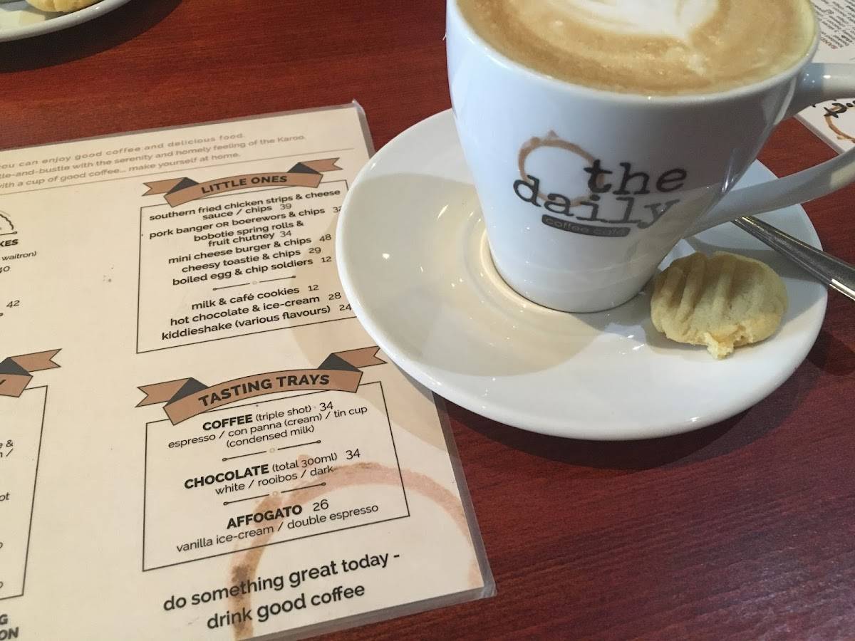 Menu at DNA Café & Eatery restaurant, Cape Town, Langverwacht Plein