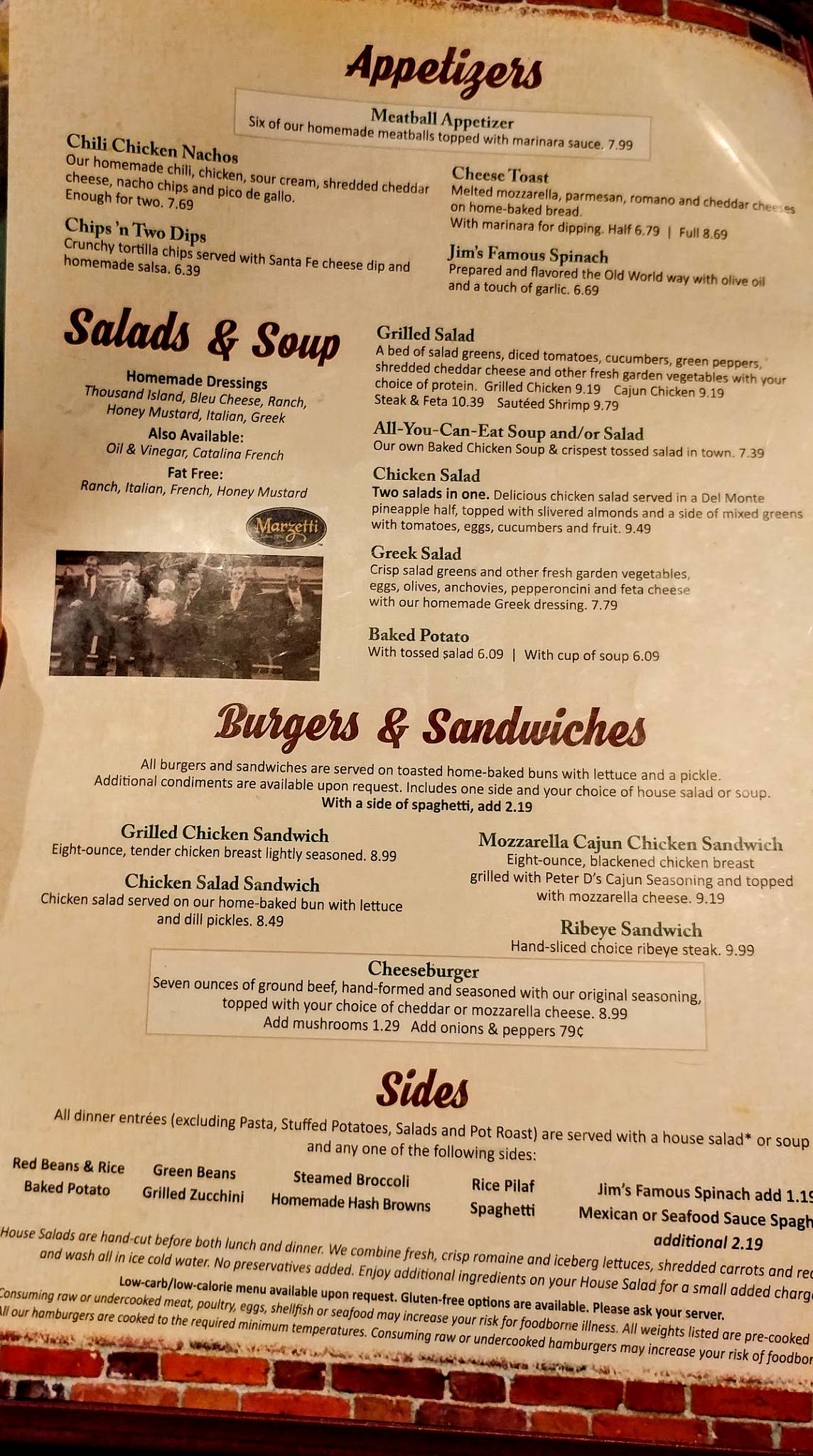 Menu at Demos' Restaurant, Hendersonville, 161 Indian Lake Blvd
