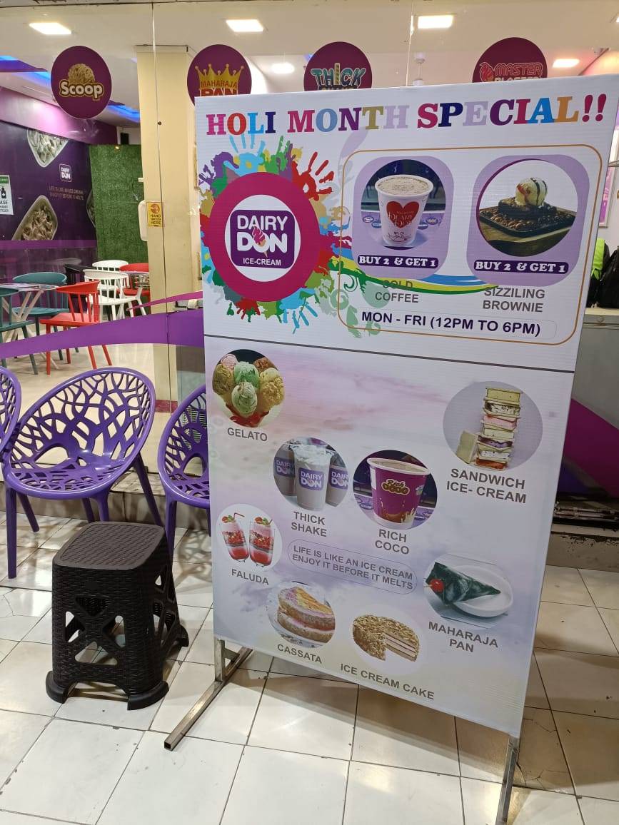 Menu at Dairy Don Ice Cream, Mumbai, Shop-12A