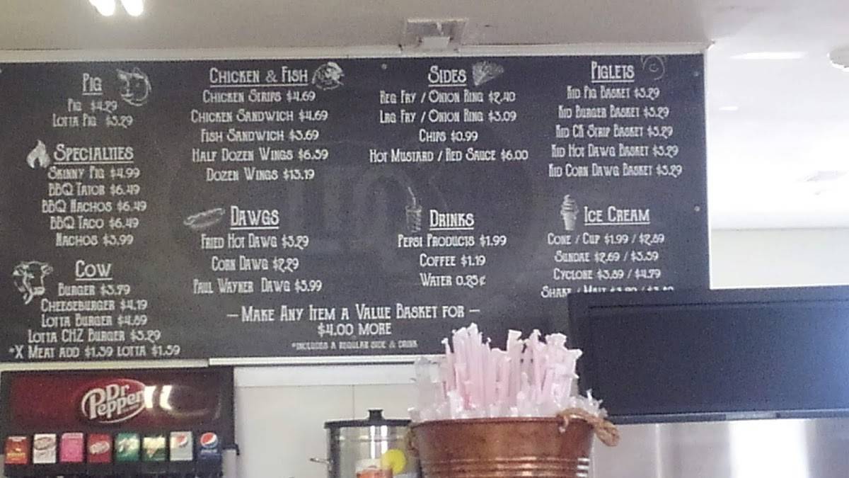Menu at Dexter Queen BBQ, Dexter