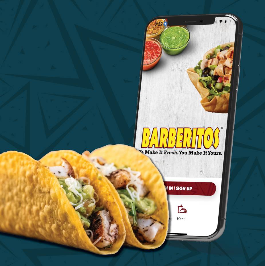 Menu at Barberitos, Bethlehem, 306 Exchange Blvd #600