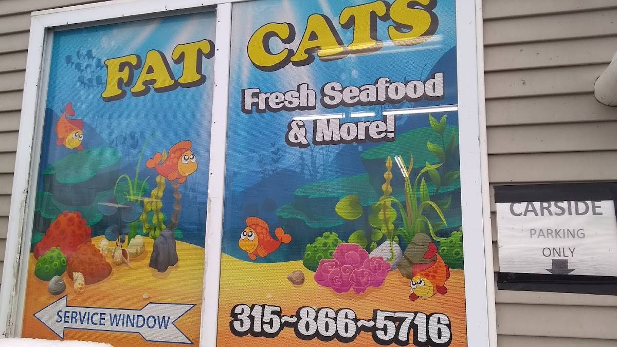 Menu at Fat Cats restaurant, Herkimer