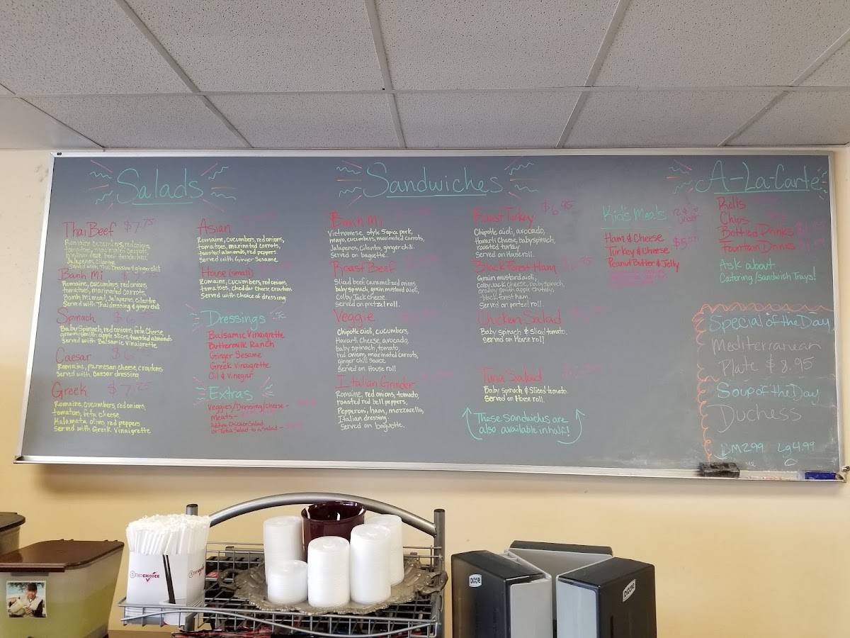 Menu at Four Kings restaurant, Universal City