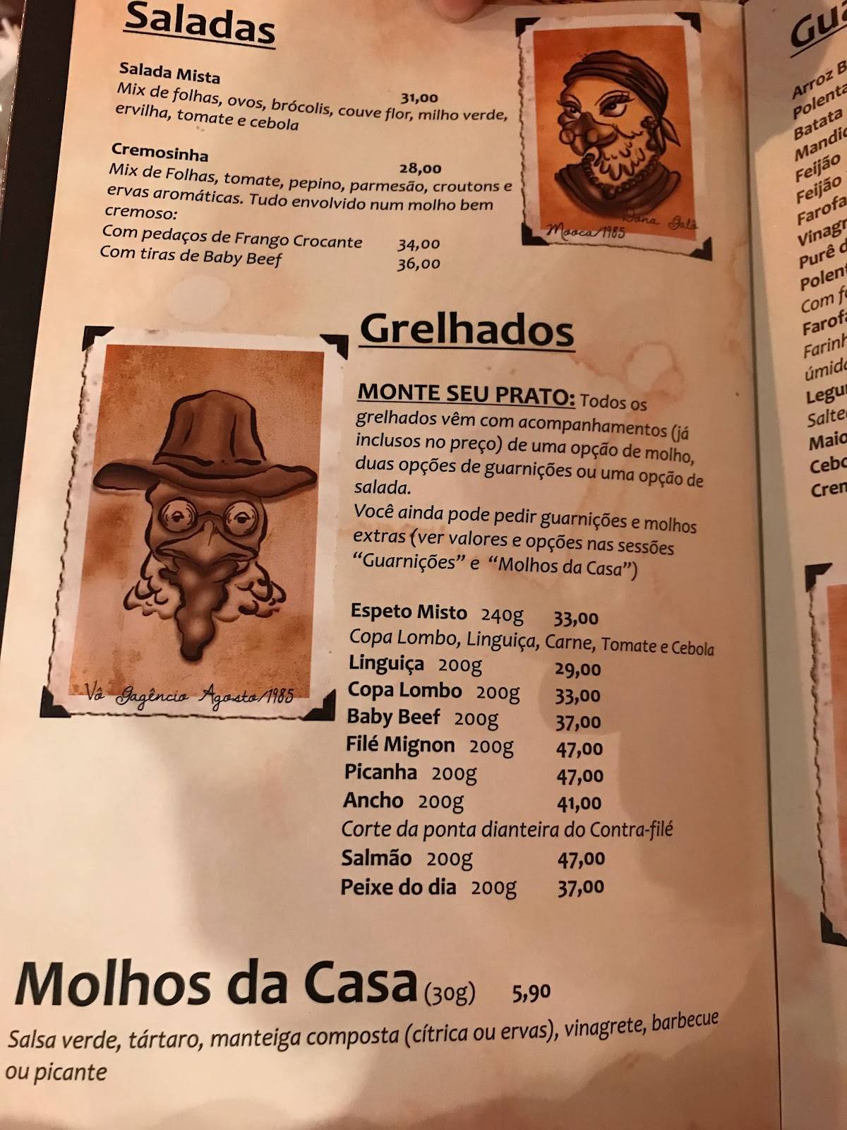 Menu em Galeteria Dona Galô restaurante, São Paulo