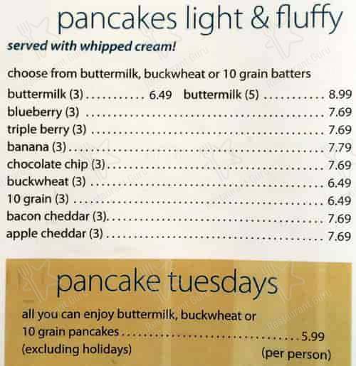 Menu at Golden Griddle Family Restaurant, Toronto, Dundas St W