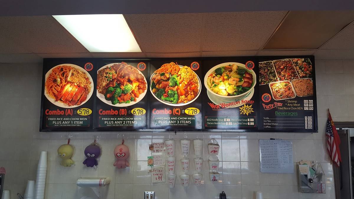 Carta de Golden Star Restaurant, Deming