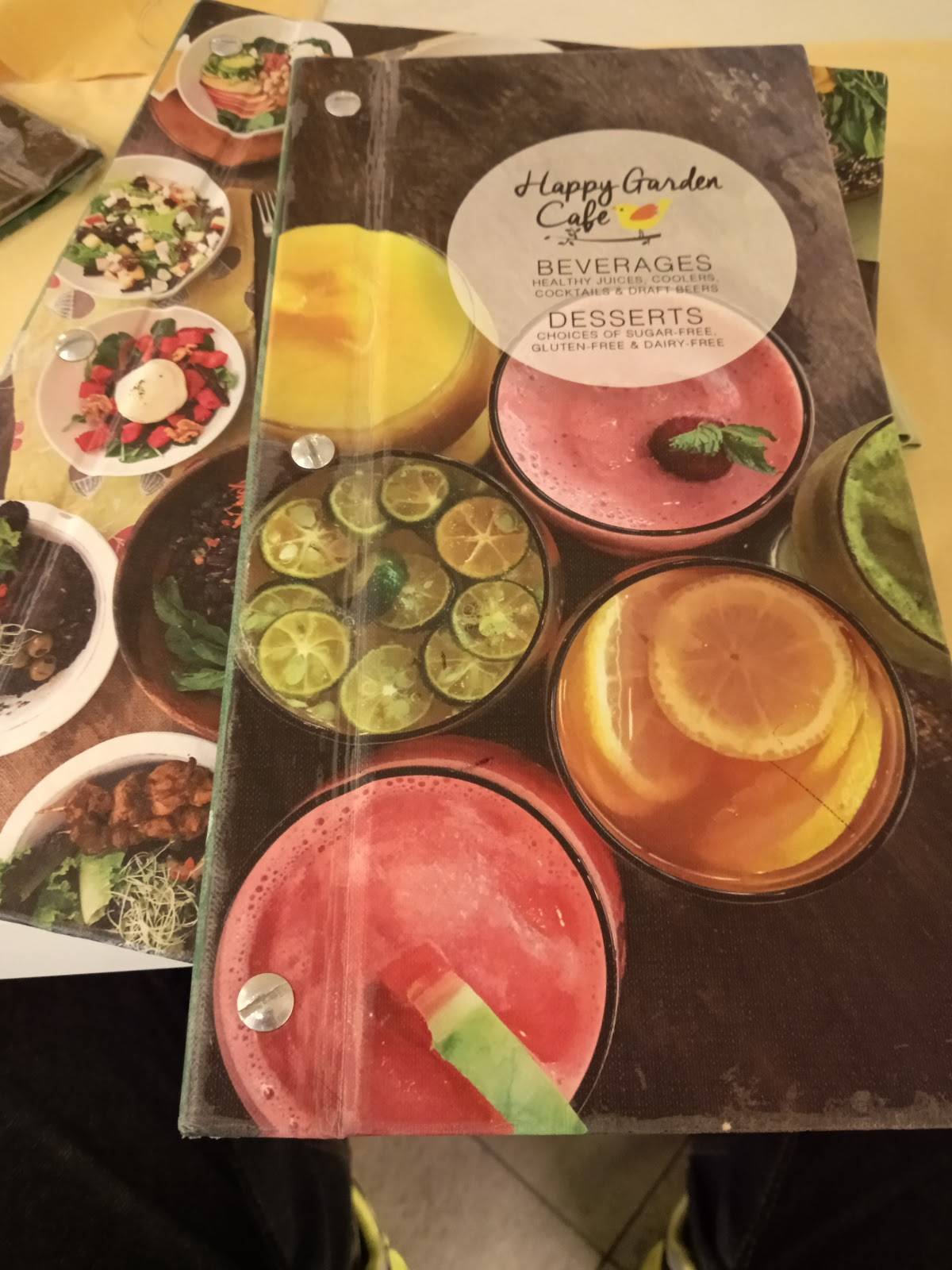 Menu at Happy Garden Cafe by Bizu, Makati