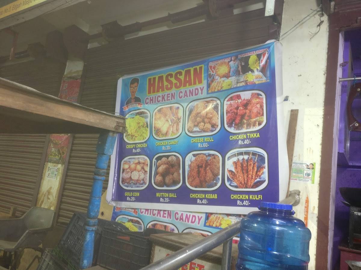 Menu at Hassan Chicken Candy, Chennai