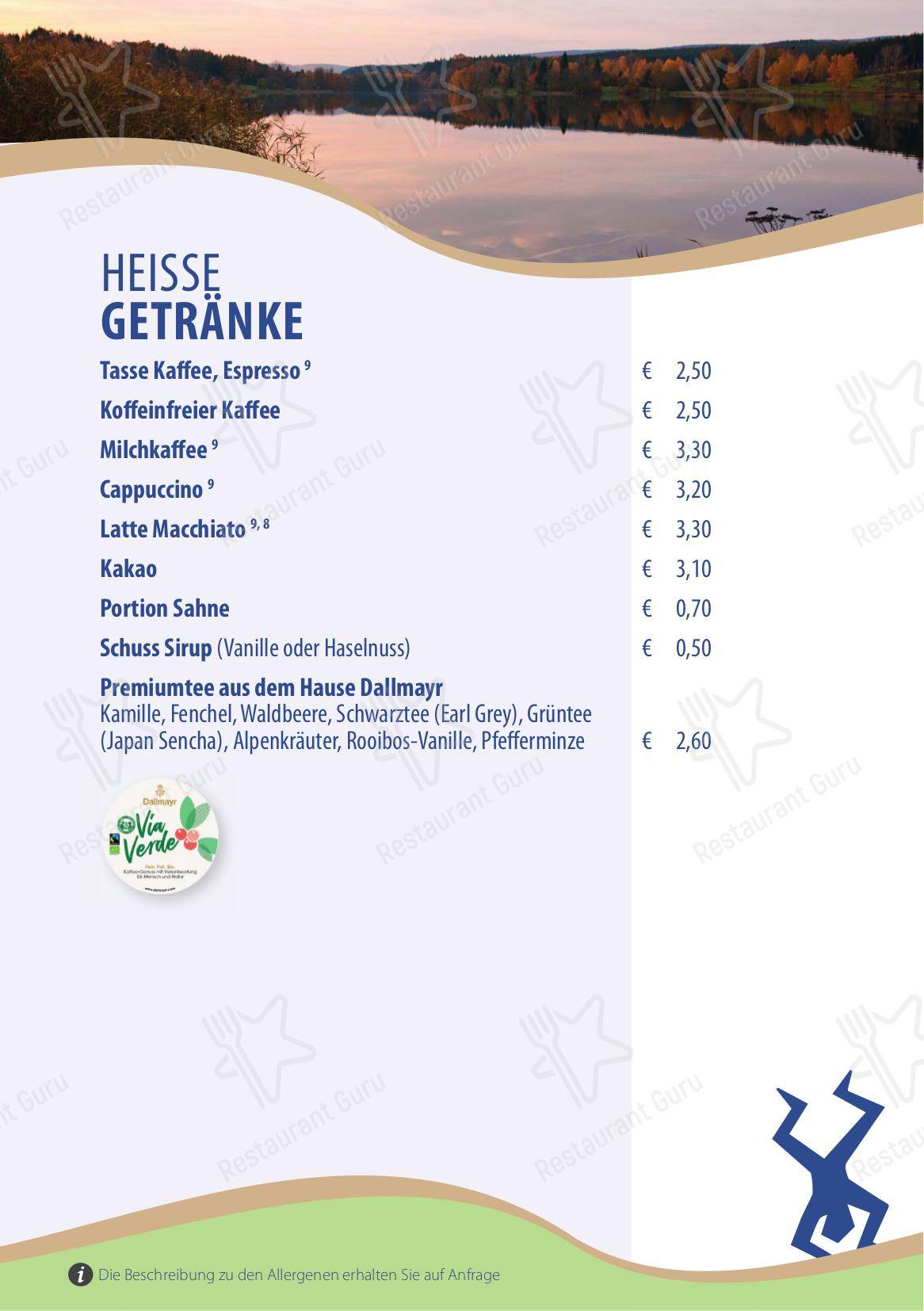 Speisekarte von Hochwälder Brauhaus restaurant, Losheim am See