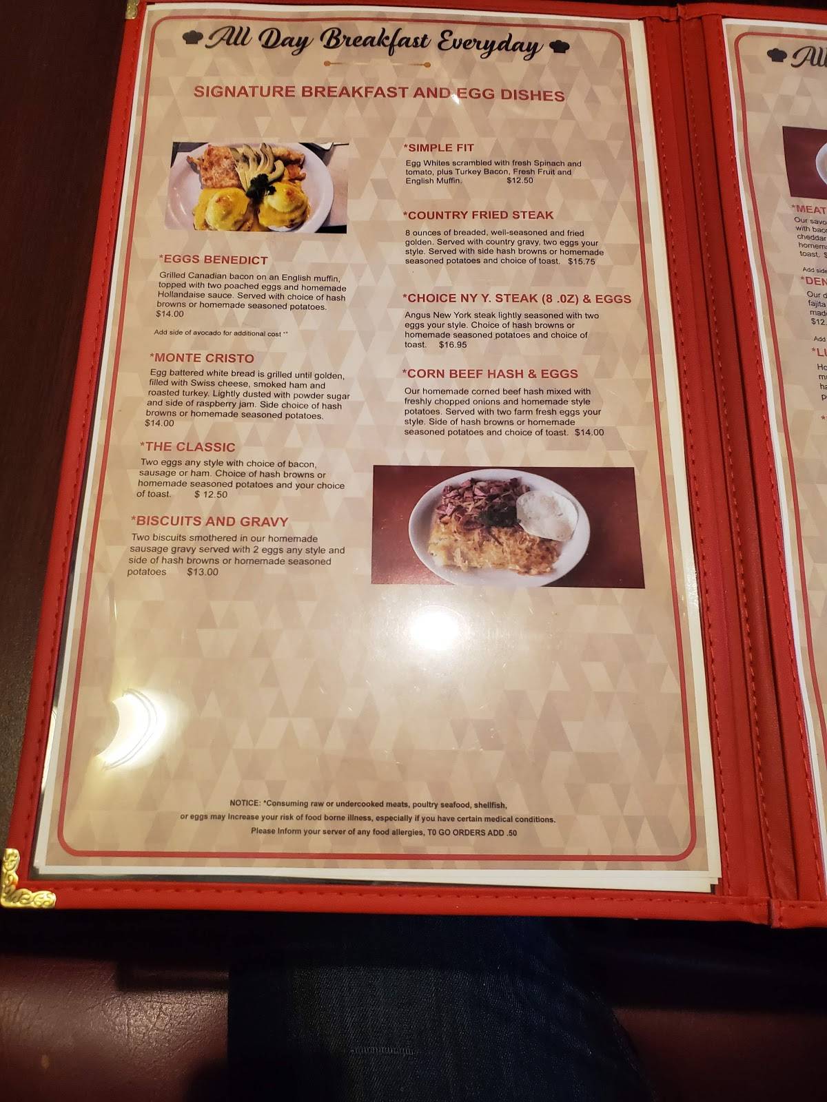 Menu at Hwy 2 Fusion Diner restaurant, Monroe, US-2