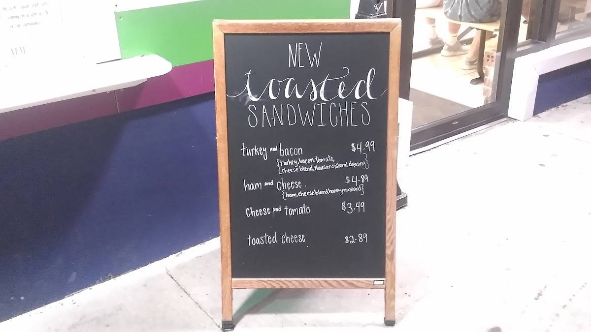 Menu at Ice Shack restaurant, Mill Hall