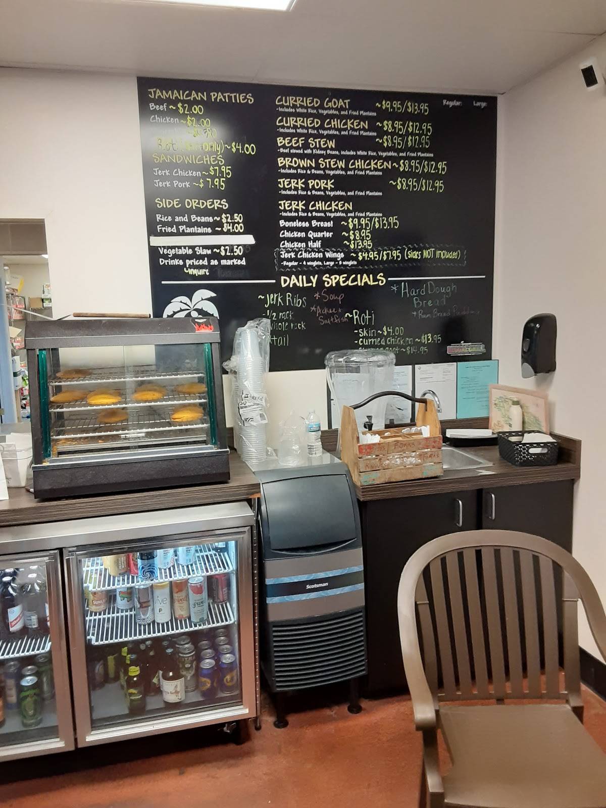 Menu at Jamaican Reggae Grill restaurant, Carmel