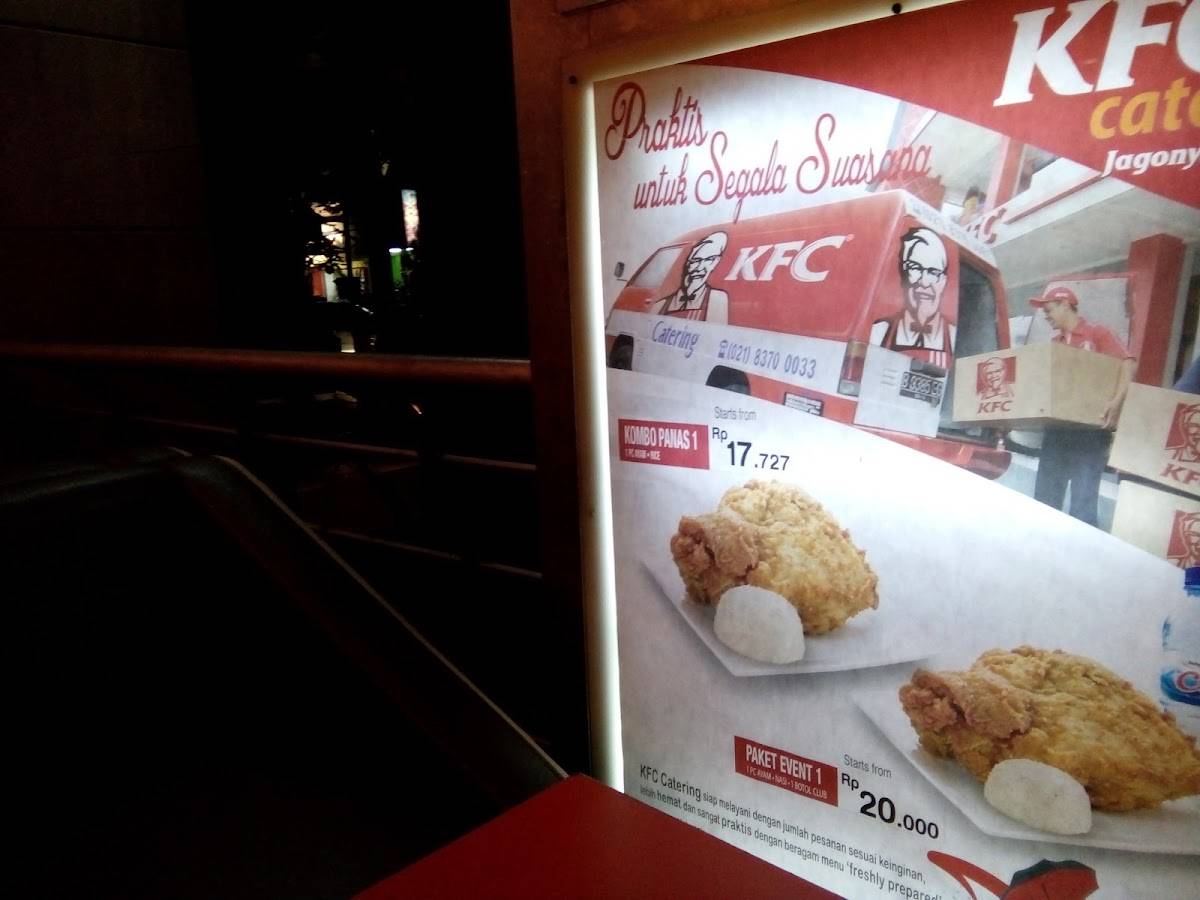 Menu at KFC Pemuda Magelang restaurant, Magelang, Jl. Pemuda No.12