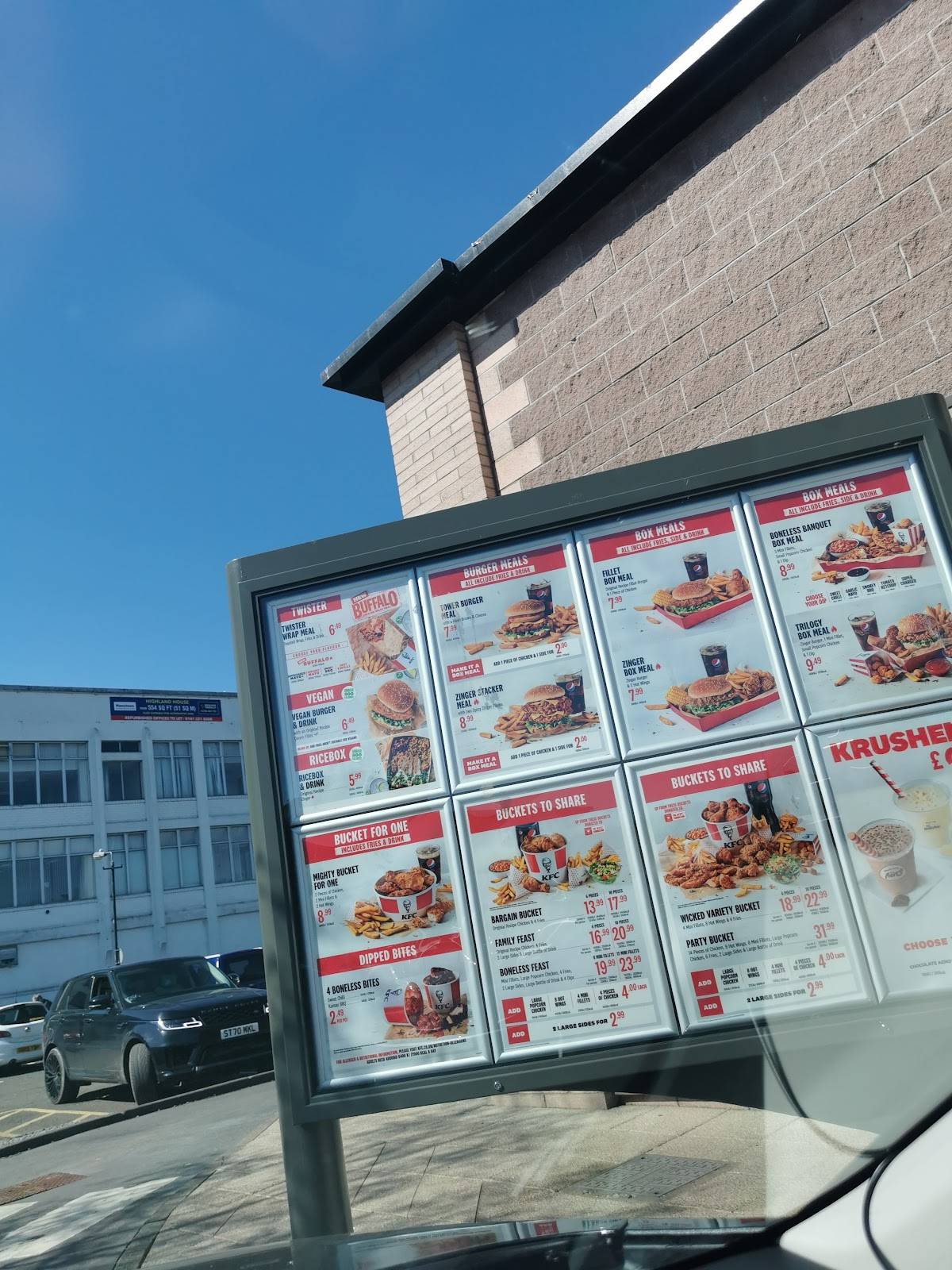 Menu at KFC Perth - Dunkeld Road fast food, Perth, St Catherines Retail ...