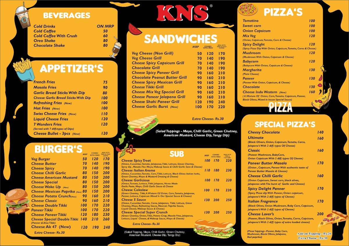 Menu at KNS Ajmera Housing Society, Pune, Pimpri-Chinchwad, Ajmera Main Rd