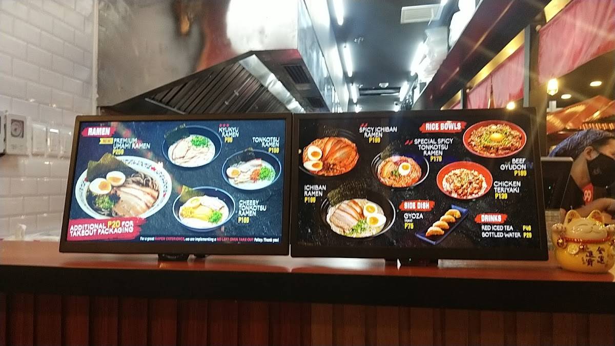 Carta del restaurante Kyukyu Ramen 99, Tacloban Carta del restaurante Kyukyu Ramen 99, Tacloban