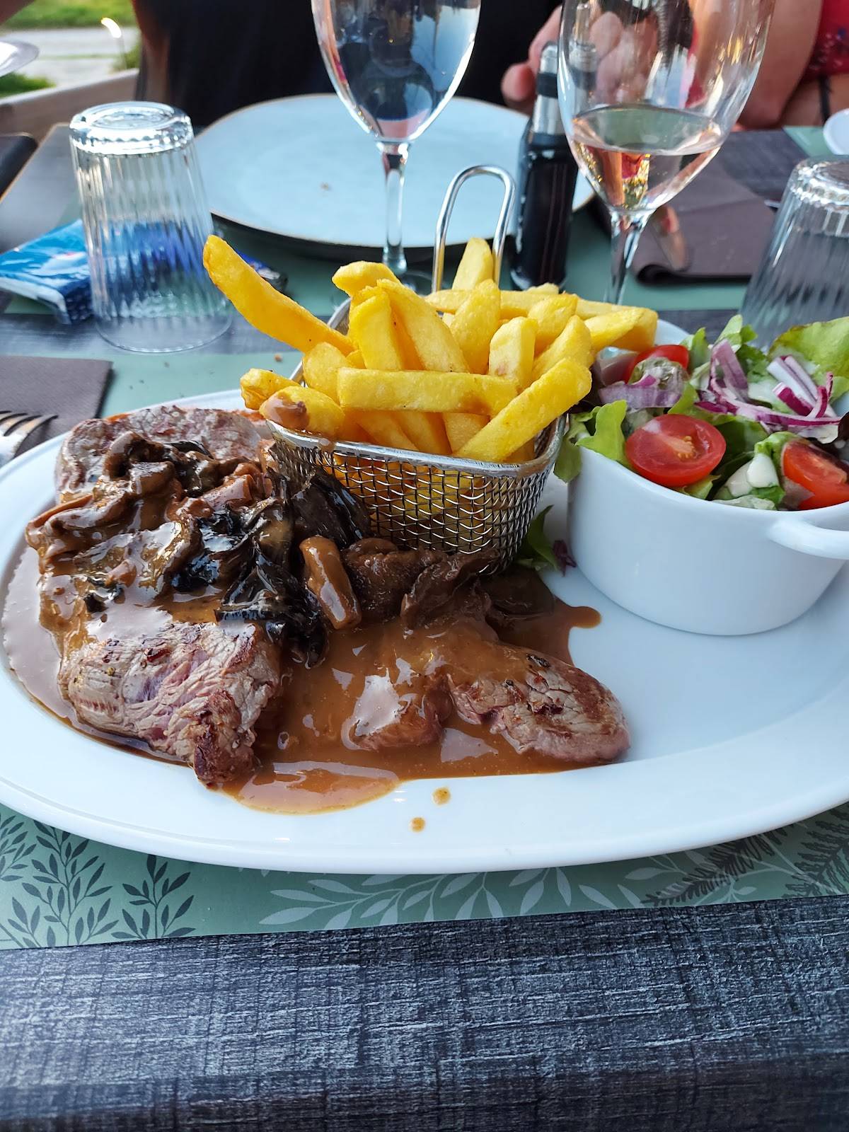Menu au L'Orée du Bois restaurant, Blamont
