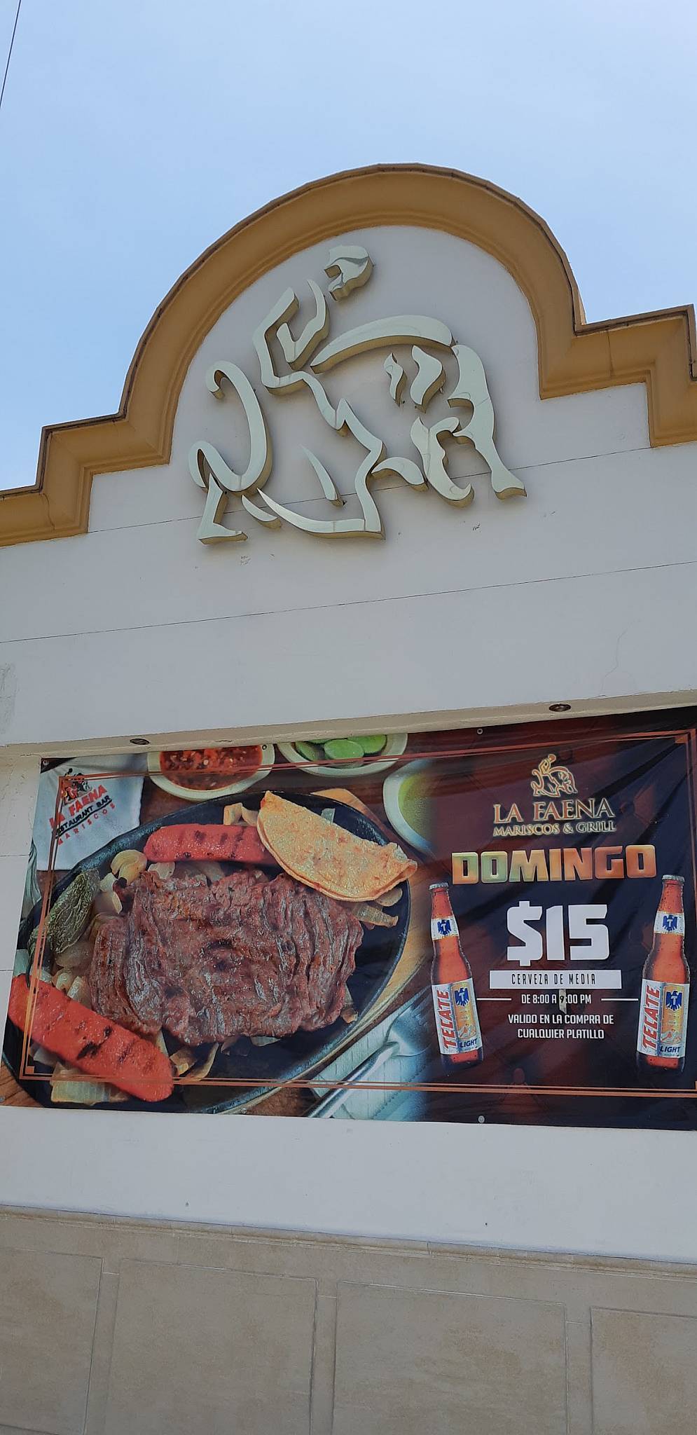 Carta de parrilla LA FAENA, Guadalupe, Av. Pablo Livas 3020